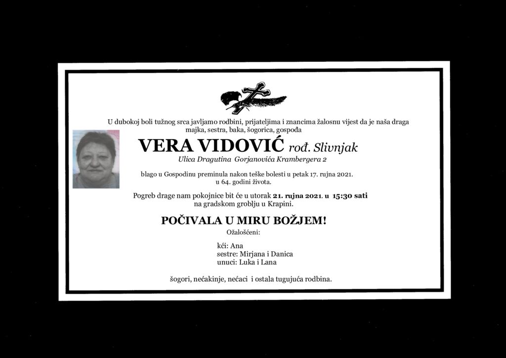 Vera Vidović - Krakom d.o.o.