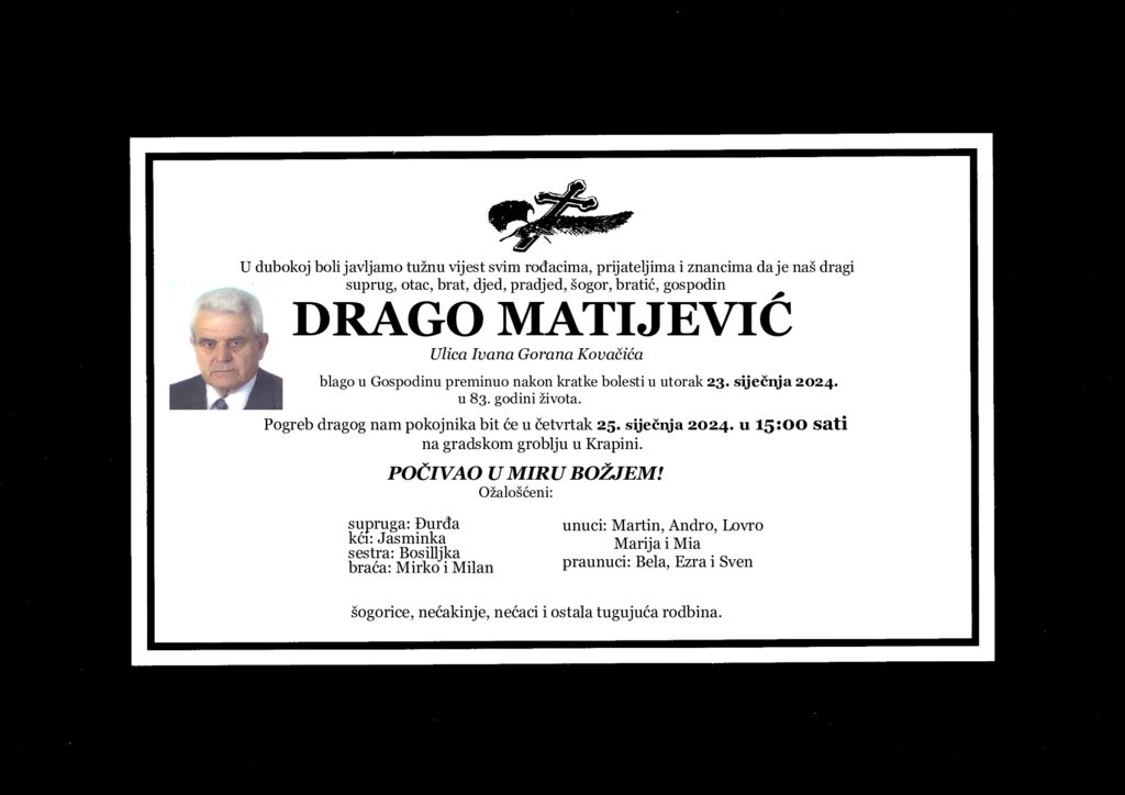 Drago Matijević - Krakom d.o.o.